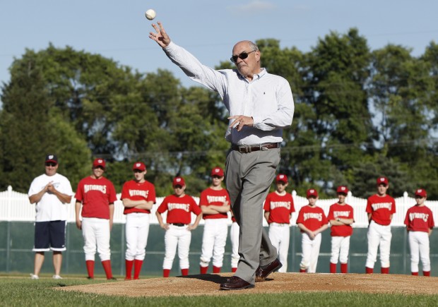 Renovated Waterloo baseball diamonds unveiled on opening day