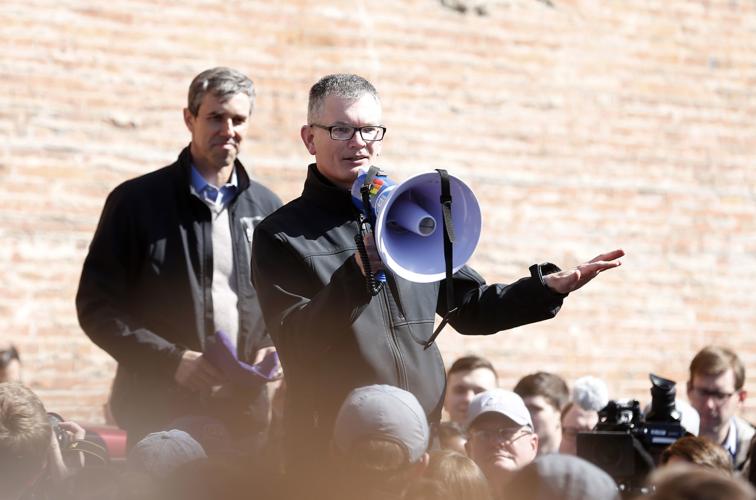 Beto O'Rourke, Sen. Amy Klobuchar stump for Eric Giddens in Waterloo (PHOTOS)