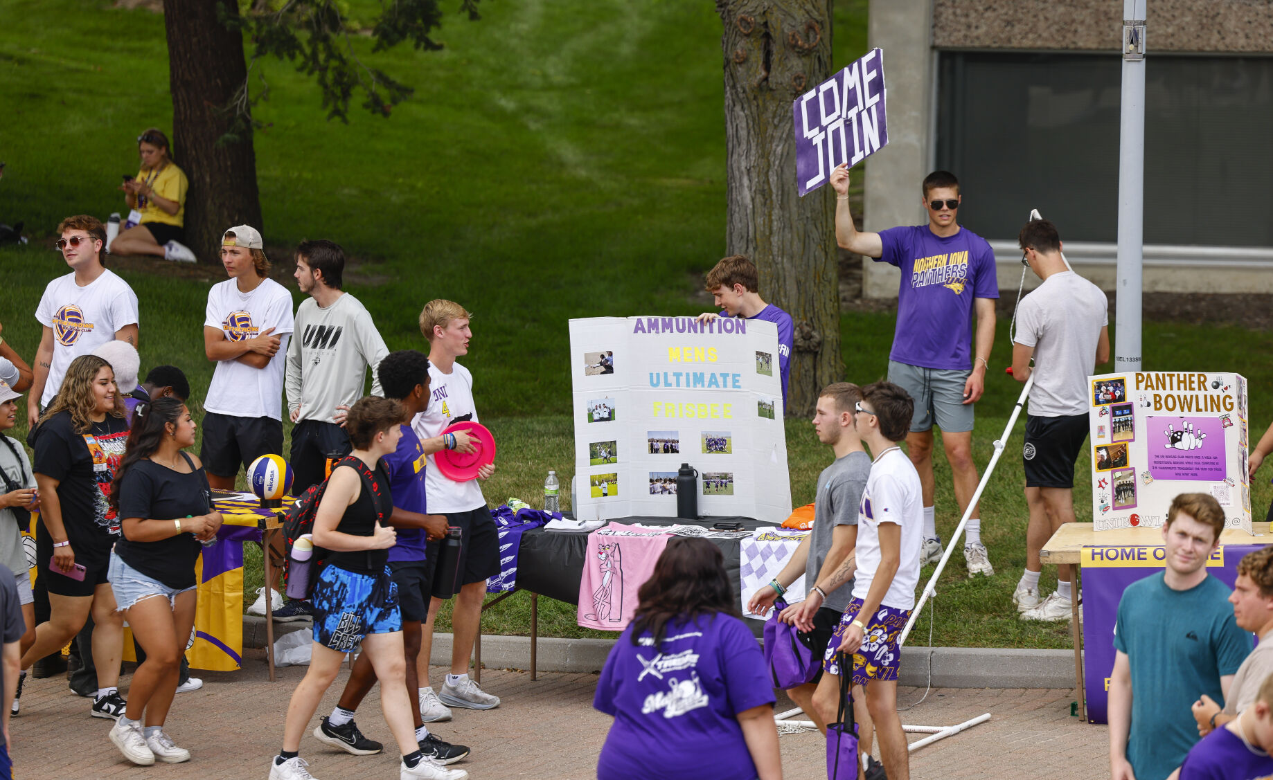 University of Northern Iowa Panthers are back on campus