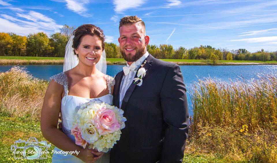 Happy 1st Anniversary, Brandon and Heather Brown!