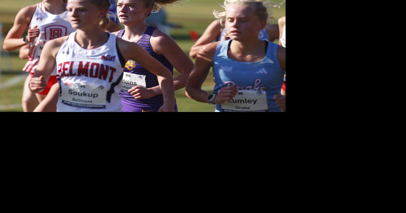 Former Go-Hawk, Emma Hoins paces UNI at MVC championships