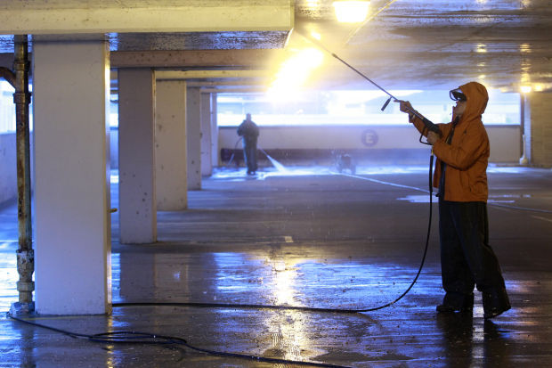 Council address downtown parking ramp repairs
