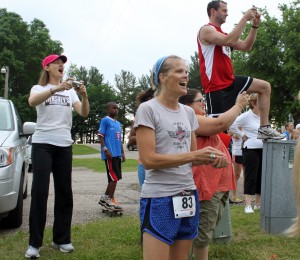 Luther College marks milestone with relay run