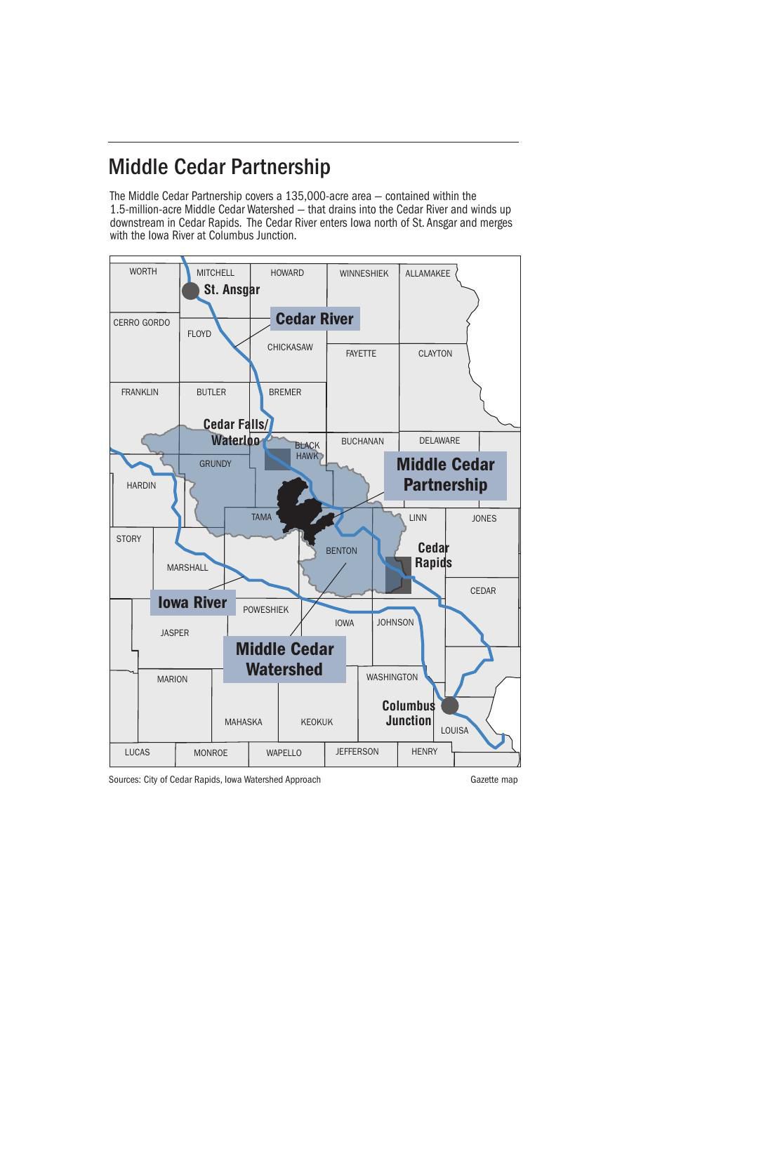 Iowa communities invest to improve Cedar River quality