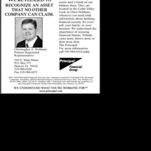 Chris Holthaus, Principal Financial