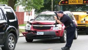 UPDATE WITH PICTURE: Waterloo school bus in accident | Local News ...