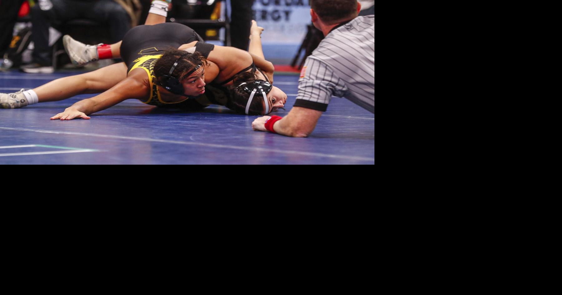 Kiara putting her own stamp on the Djoumessi wrestling name