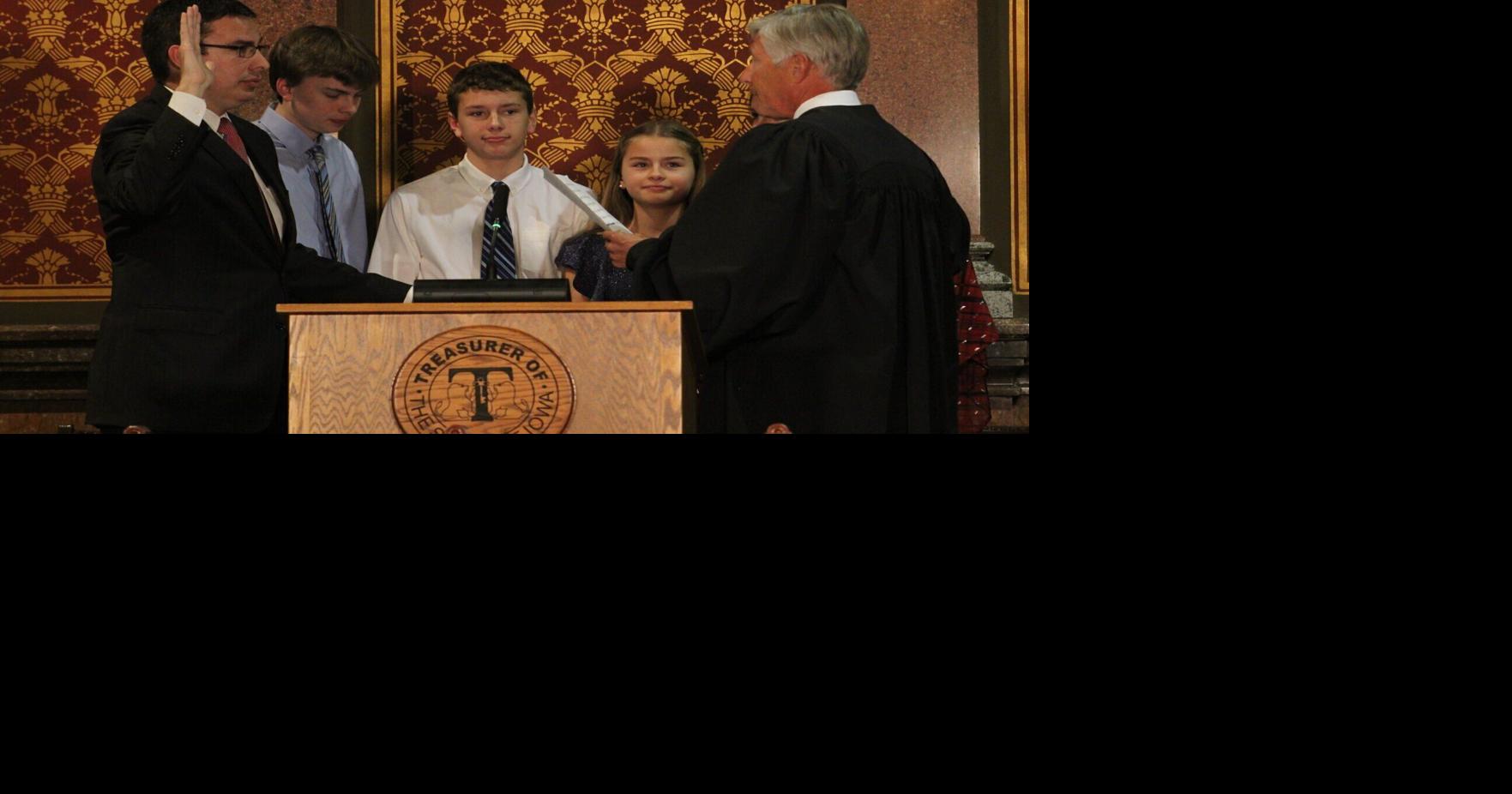 Iowa State Treasurer Roby Smith will seek re-election