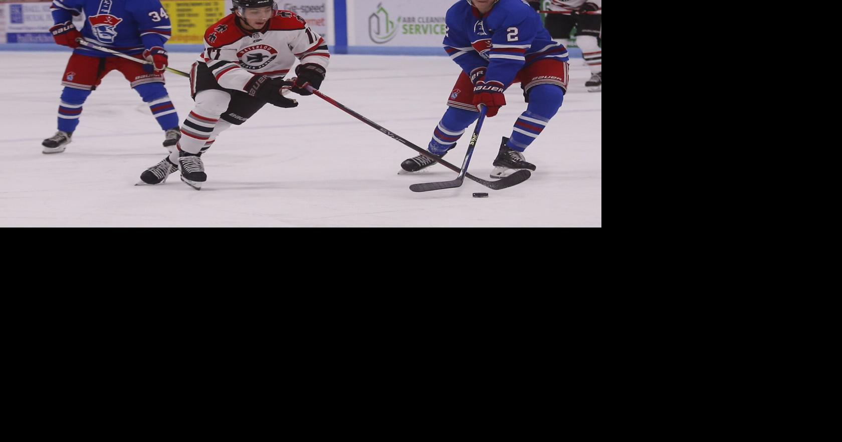 Waterloo Black Hawks hosted the Des Moines Buccaneers