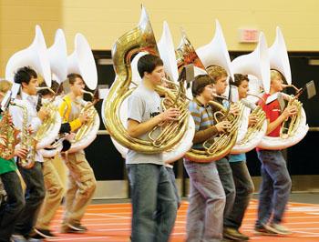 Go-Hawk band to join Hawks at Outback Bowl