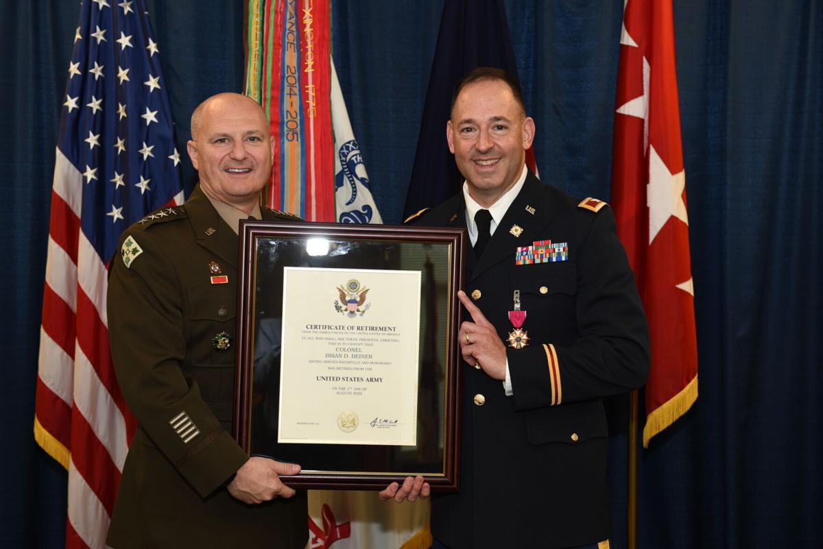 Colonel Brian Beiner to retire from U.S. Army