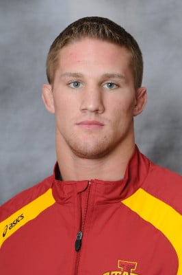 Big 12 honors ISU wrestler Spangler