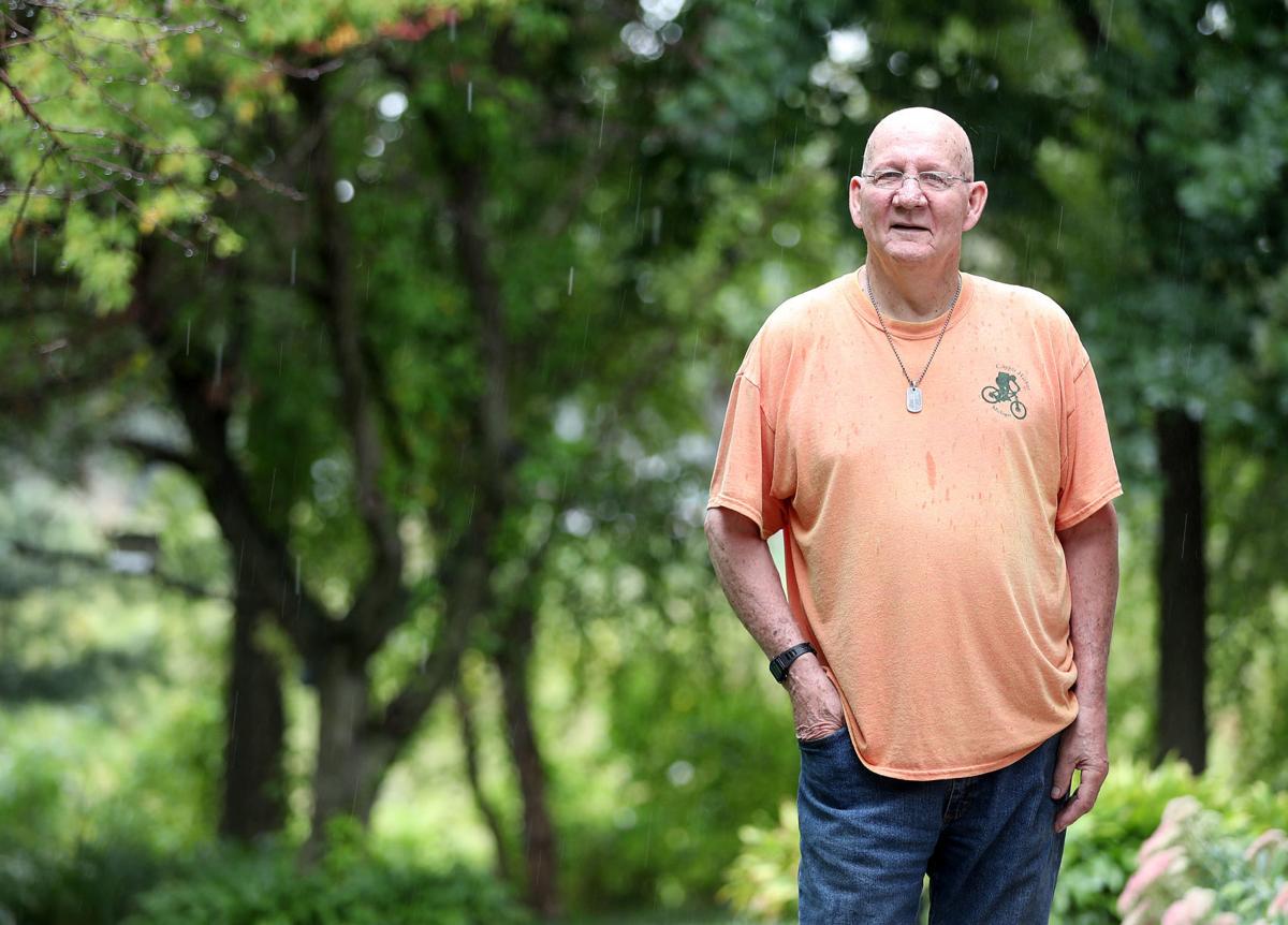 Diagnosed with breast cancer, Jim Geiger battles back