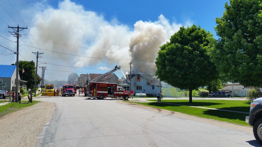 UPDATE: Fire destroys Fort Atkinson home