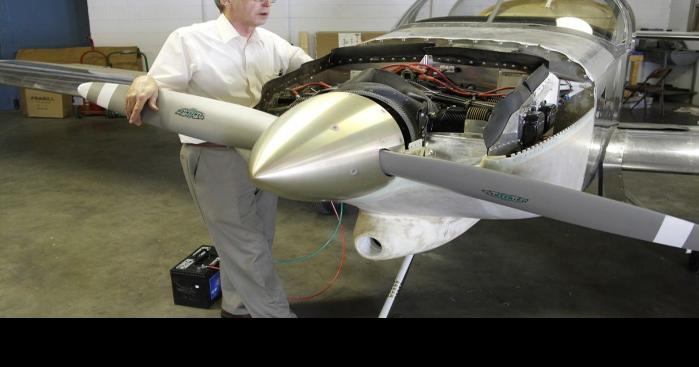 Aiming for the sky: Man builds his own plane