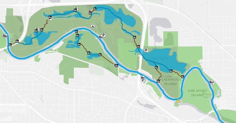 Interactive map for Cedar Valley rec trails proposed by INRCOG