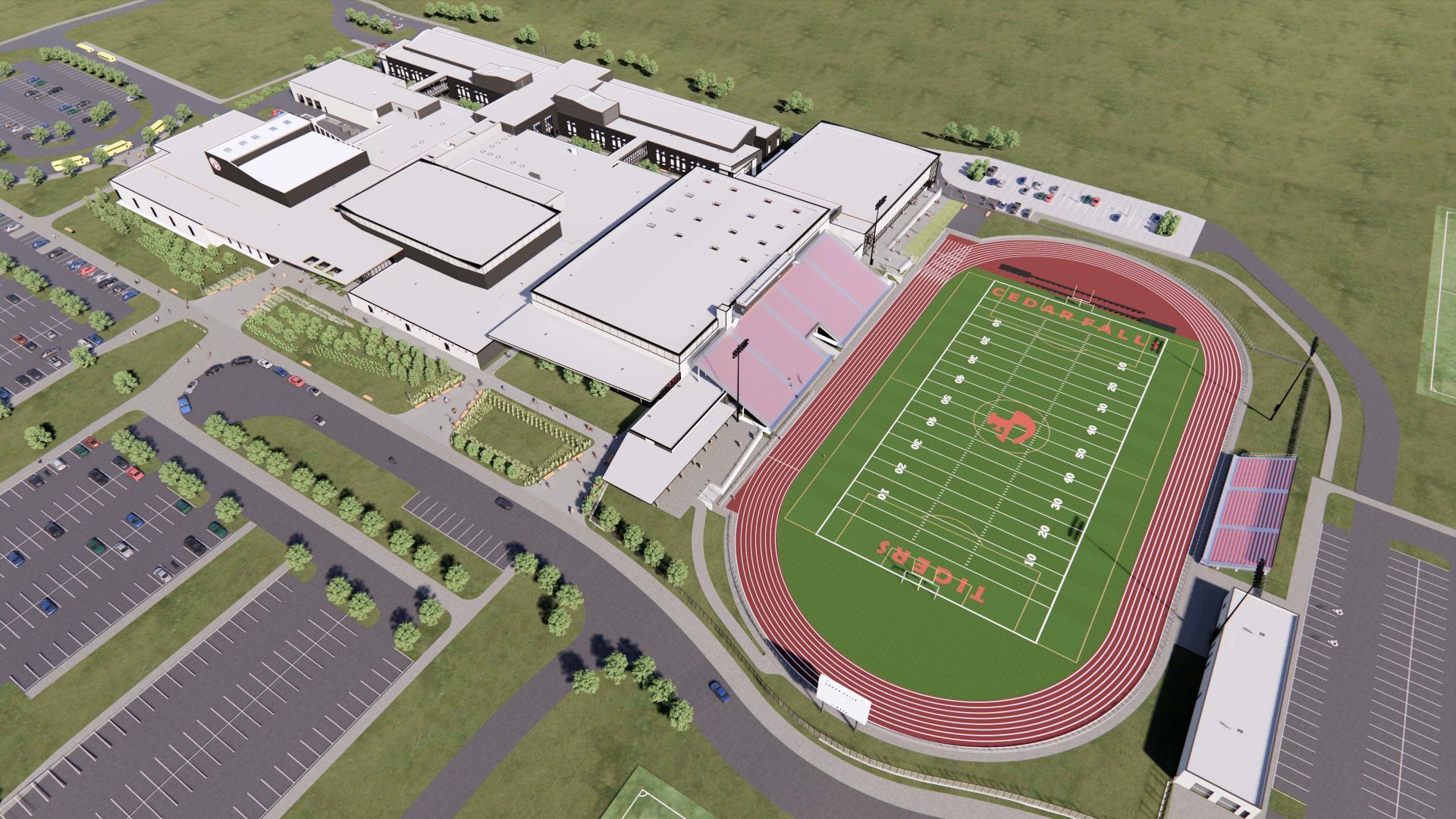 CFHS breaks ground on Scheels Tiger Performance Center