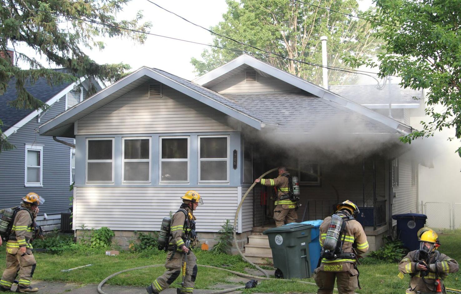 Morning fire damages Waterloo home, claims dog
