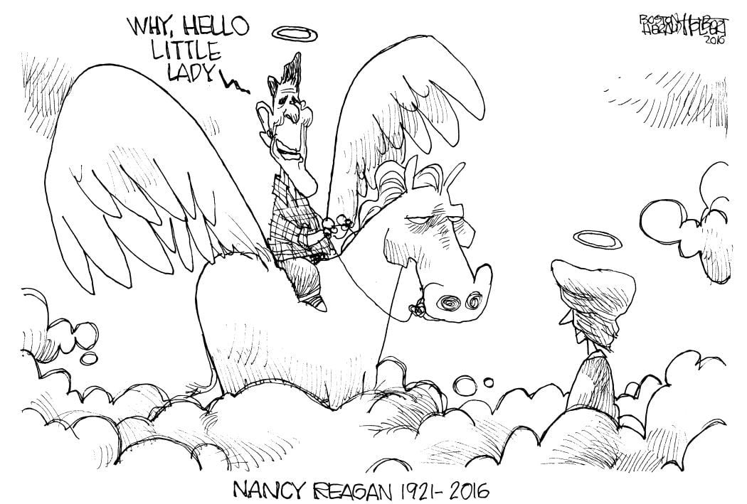 The influence of first lady Nancy Reagan