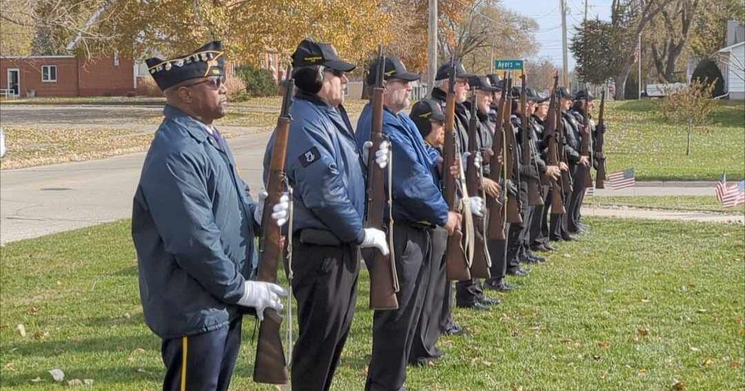 Service members honored on Veterans Day at AMVETS post