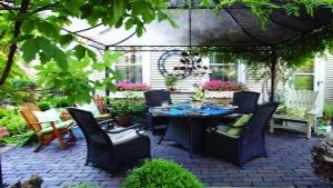 Backyard transformed into relaxing, blooming retreat | Ideas ...