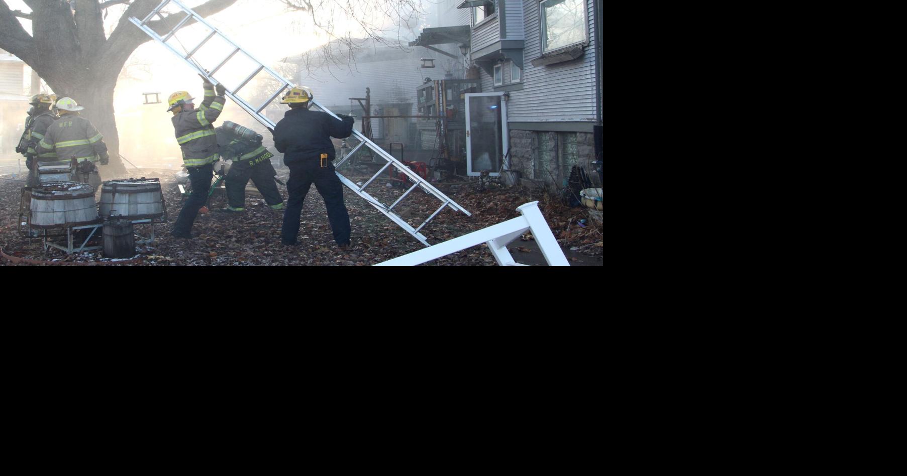 Photos: House fire, Western Avenue