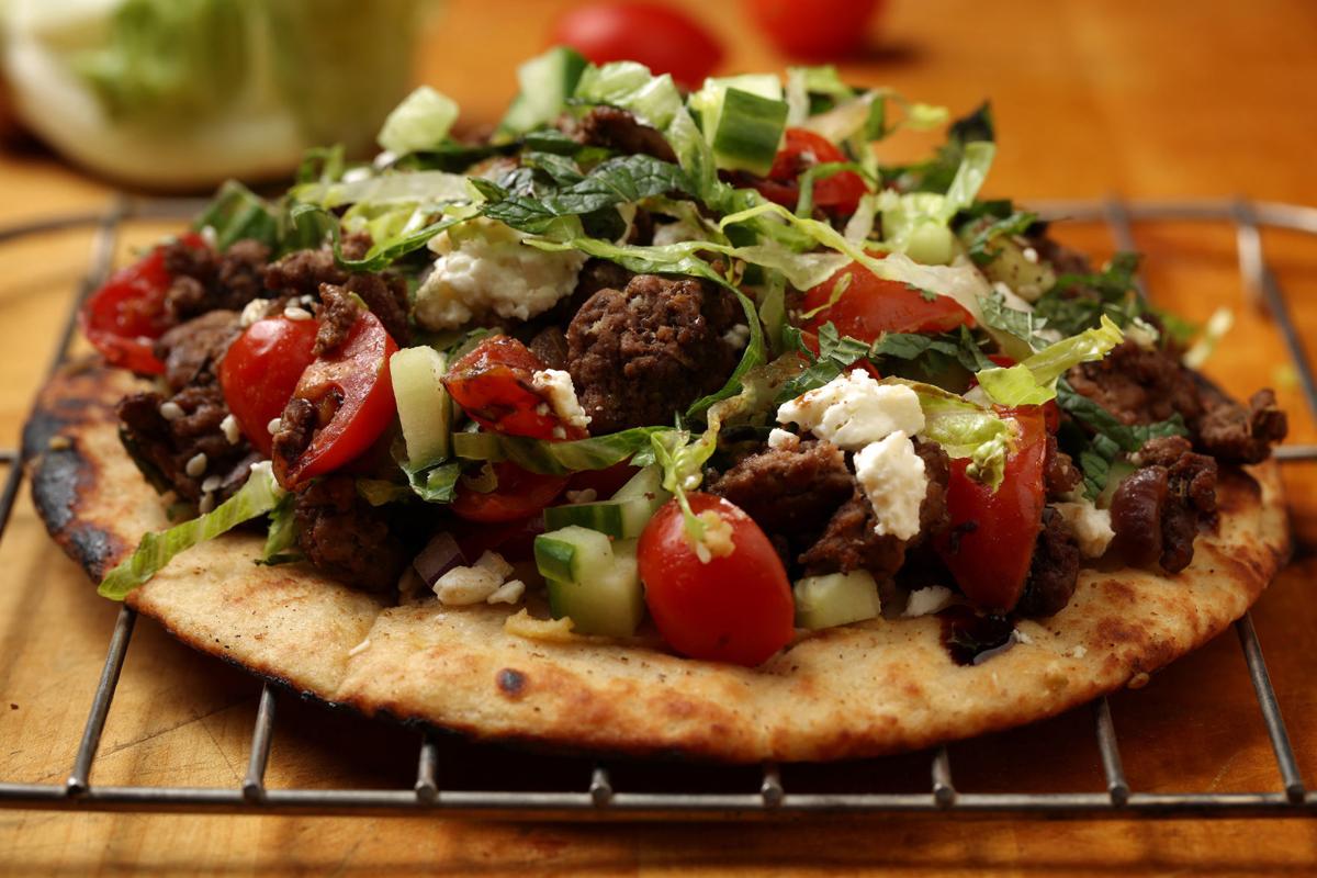 Make grilled pitas for Mother's Day meal