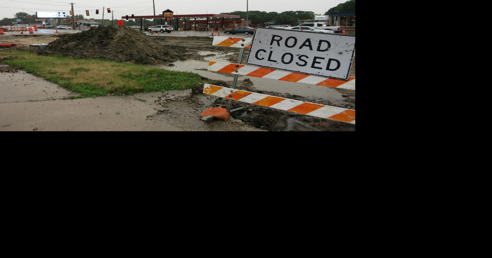 Construction work can mean utility outages