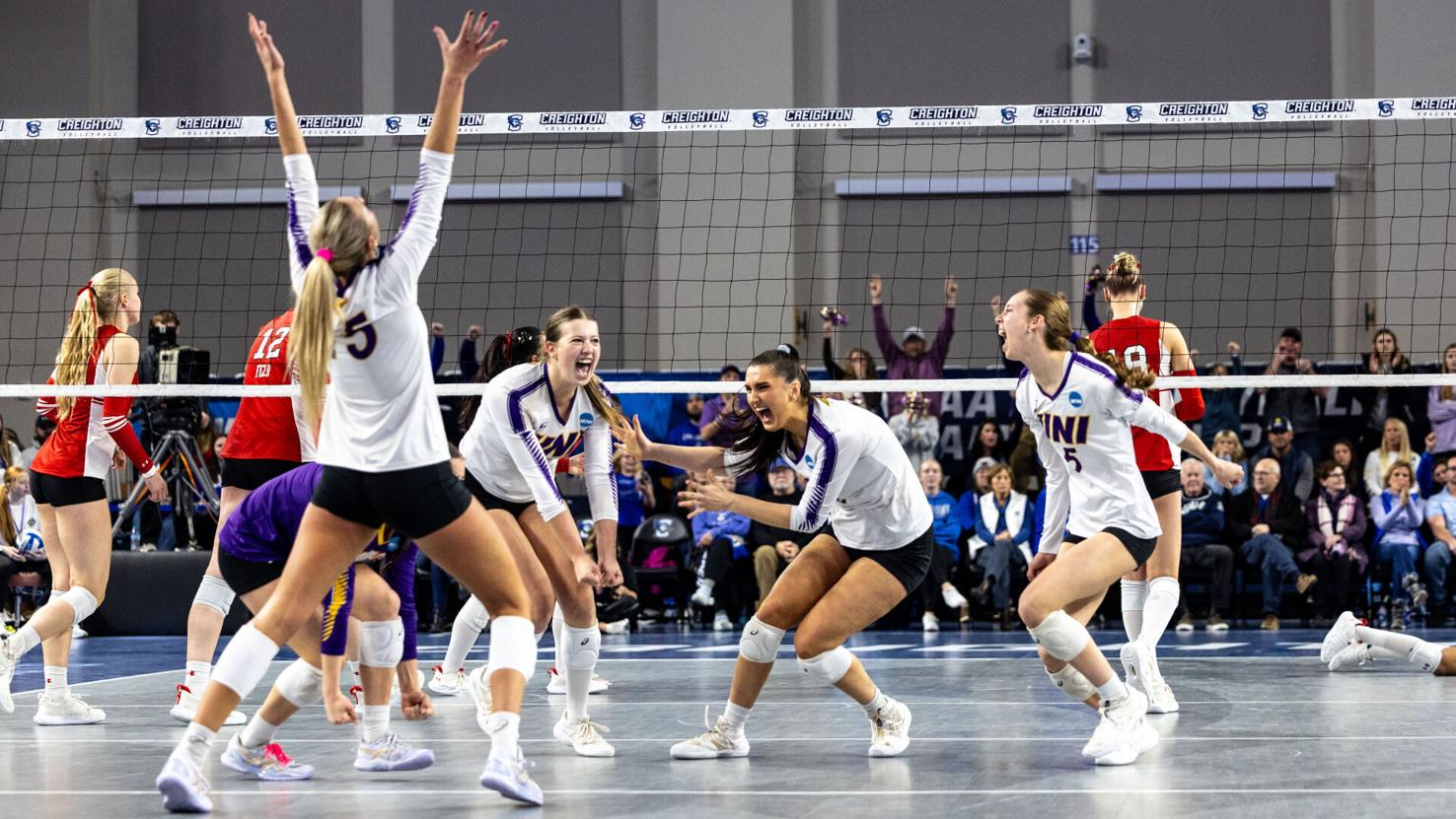 UNI advances to second round of NCAA tournament in thriller