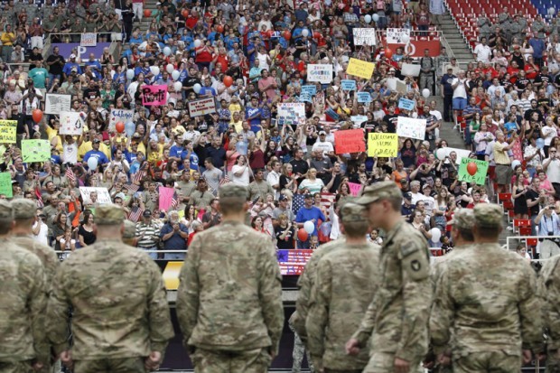 Welcome home: Troops reunite with families