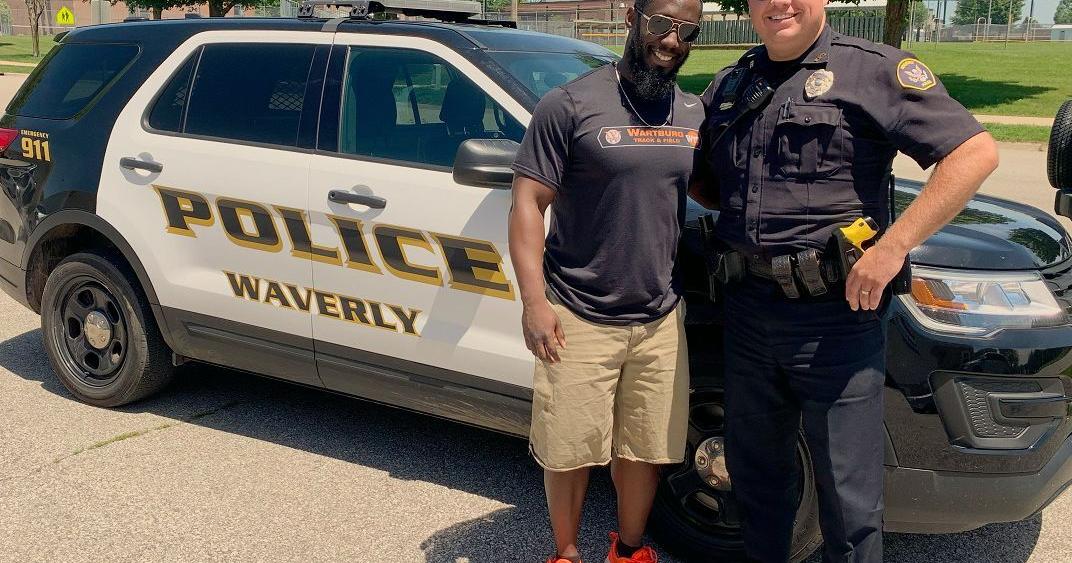A Black man, white cop find common ground while patroling