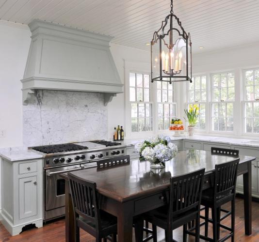 Kitchen renovation looks more like a room than a food-prep area