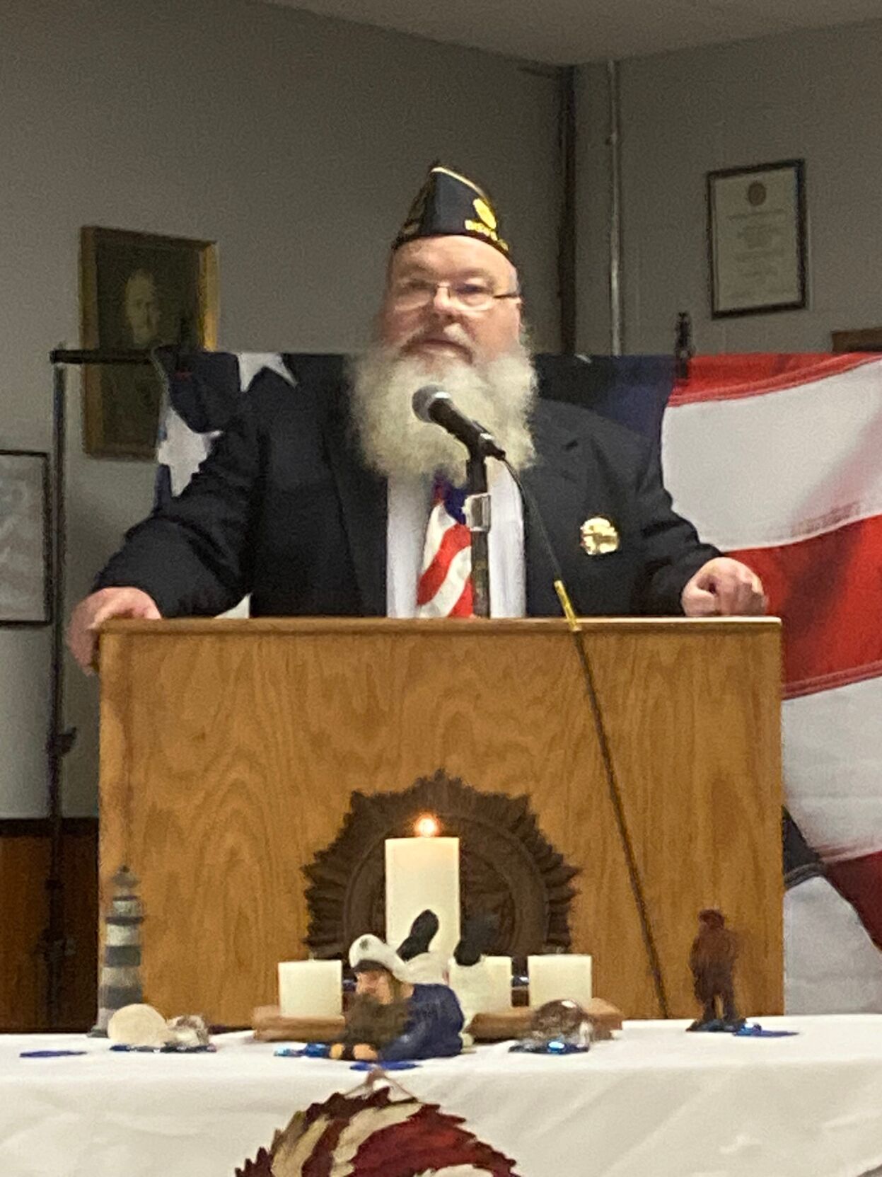 Waterloo Legion post honors WWII chaplains who saved lives