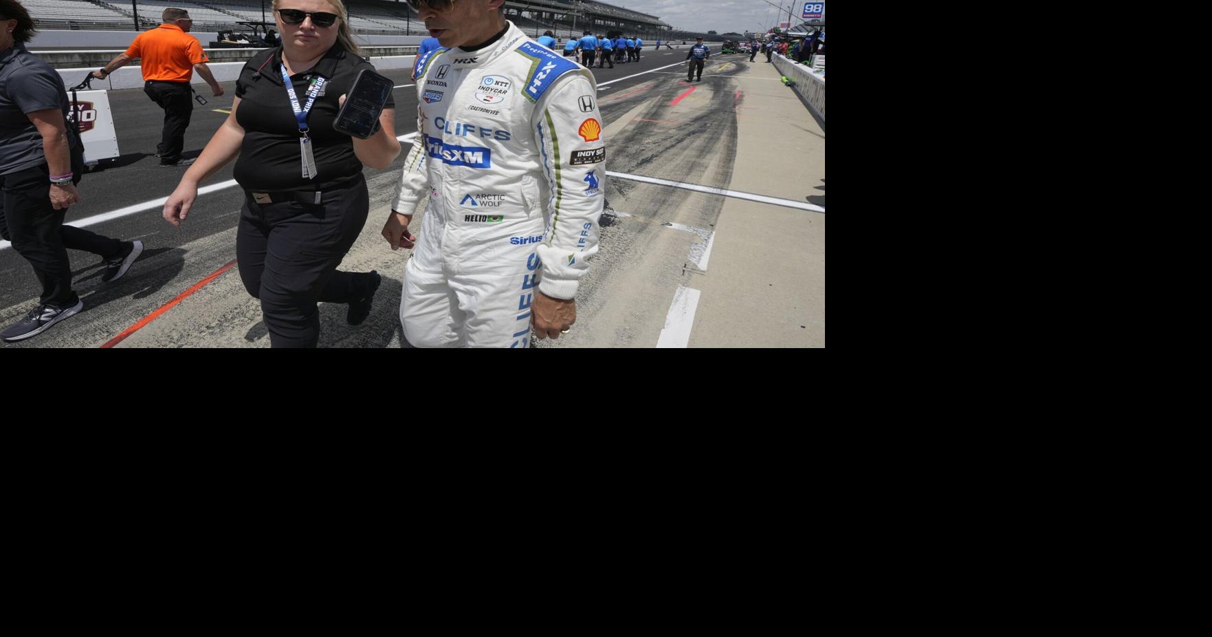 Dixon and Castroneves lead final Indy 500 practice