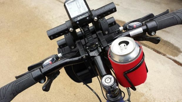 Inventor adds convenience to riding RAGBRAI