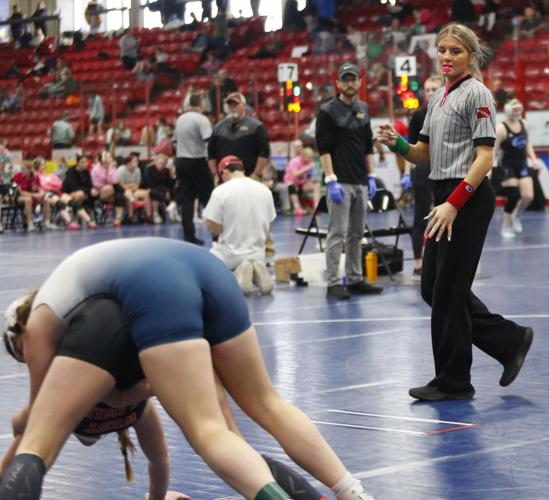 Hannah Rogers gives back to sport of wrestling as official