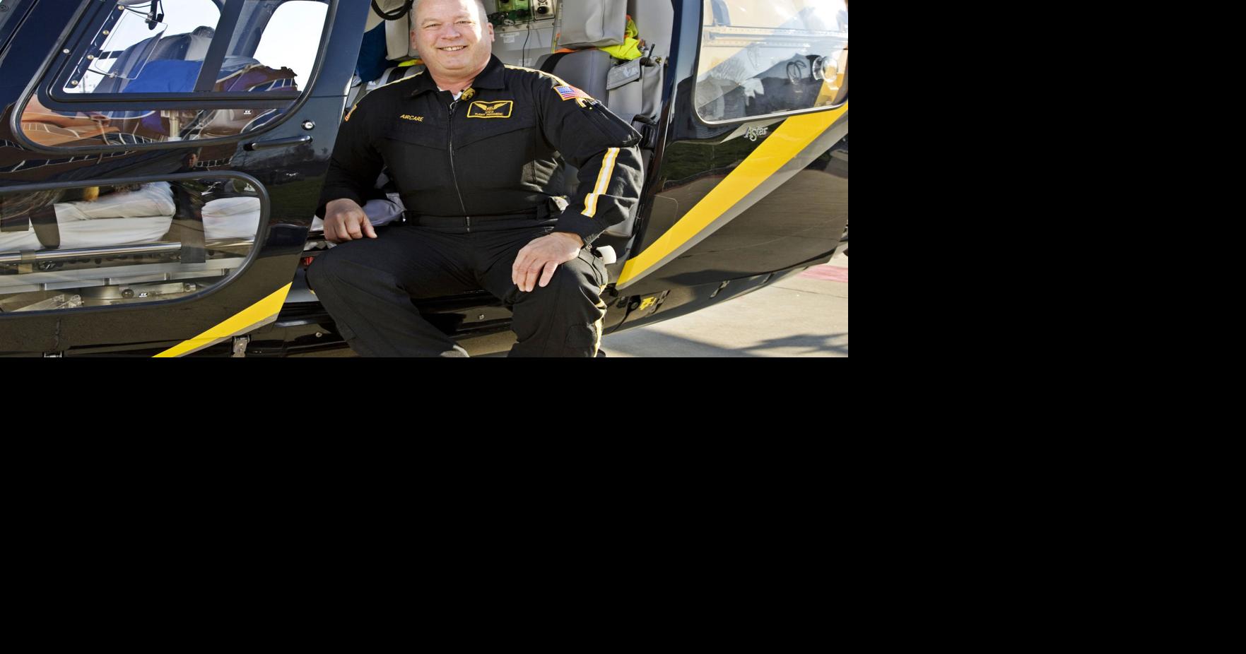 Flight paramedic achieves milestone 3,000 flights