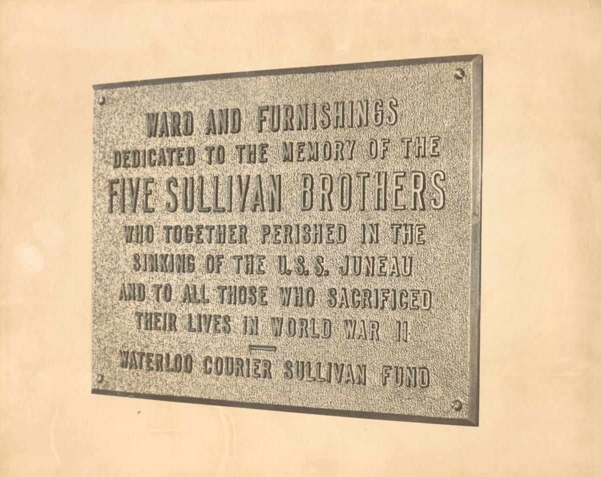 Years of Waterloo, Navy, national honors for Sullivan brothers