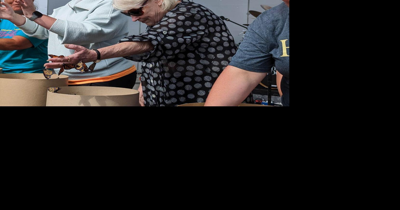 Butterfly release draws hundreds whose loved ones have died