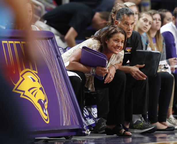 College volleyball: UNI sweeps Northern Illinois in home opener