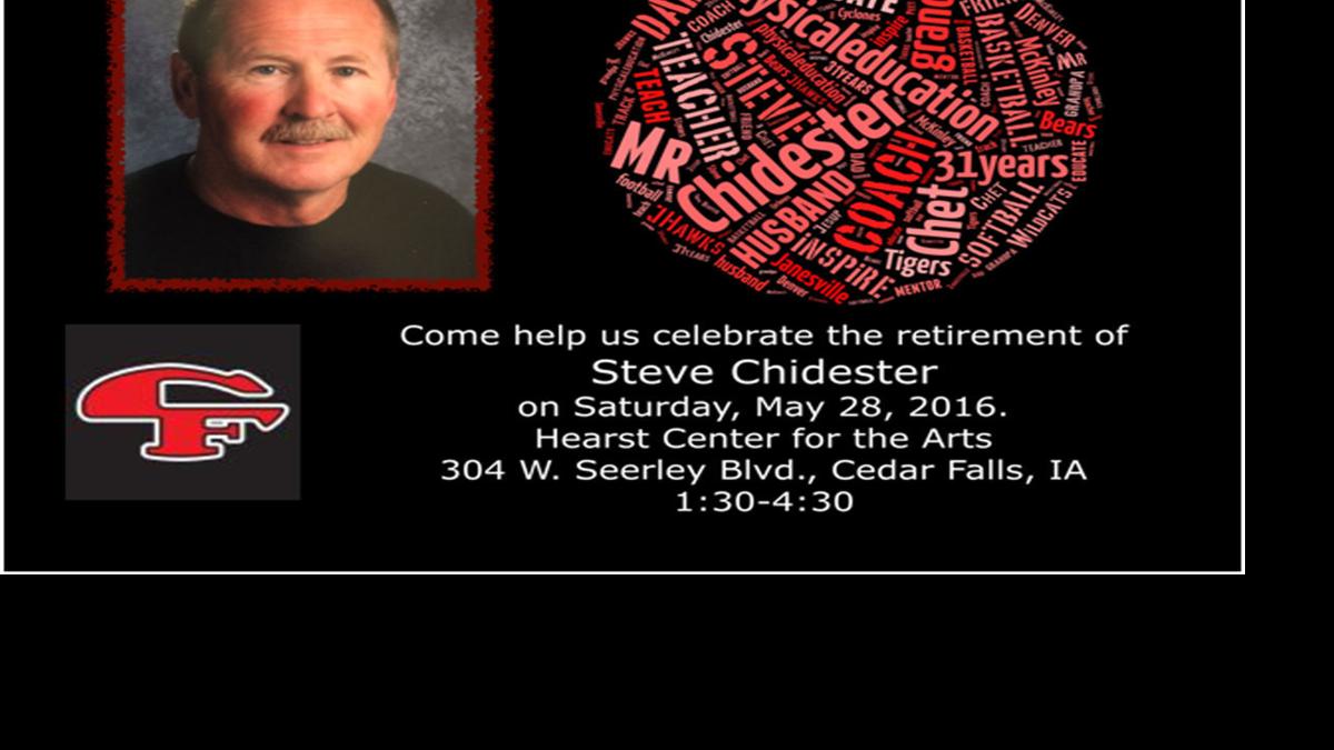 Happy Retirement, Steve Chidester! | Retirements | wcfcourier.com