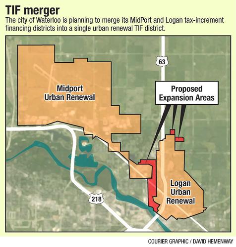 Waterloo zoning panel supports merging TIFs