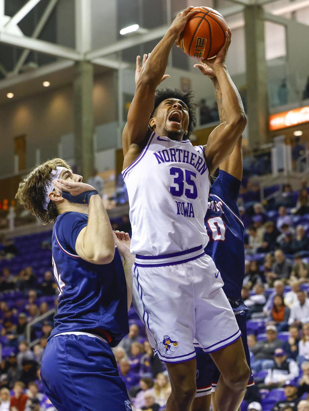 Photos: UNI Men's Basketball vs. Belmont, Jan. 7