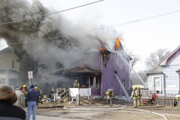 UPDATE: One person dead, one rescued from Vinton Street fire