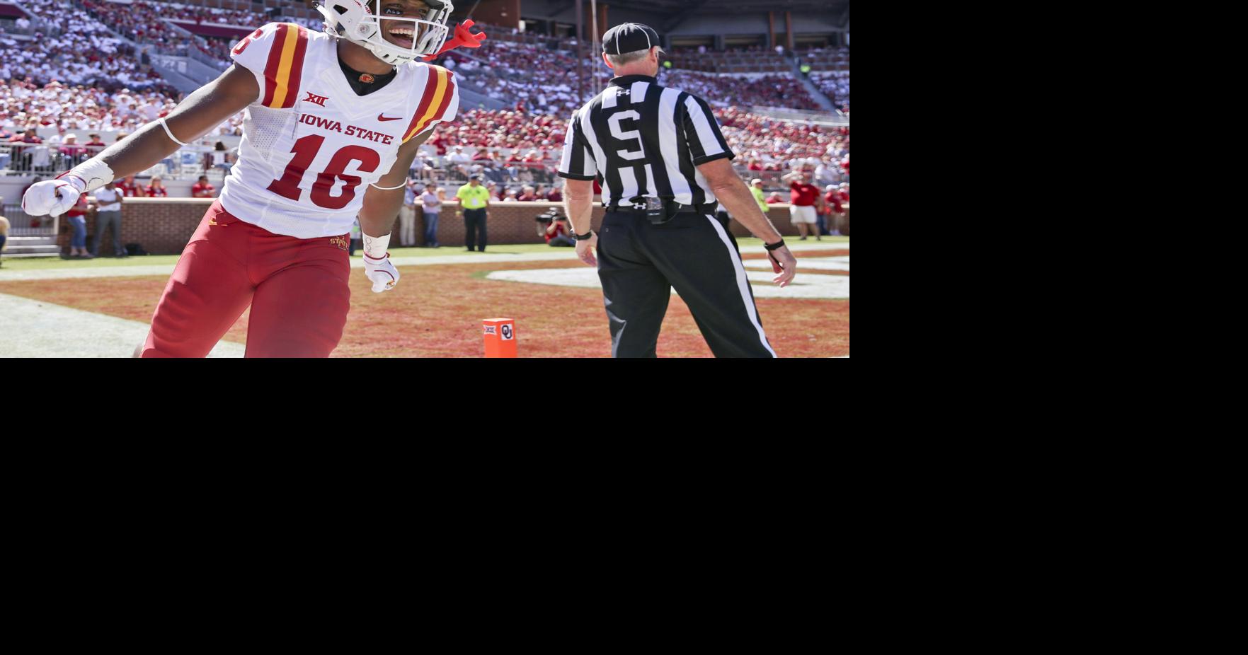 Iowa State's Murdock has a nose for the end zone