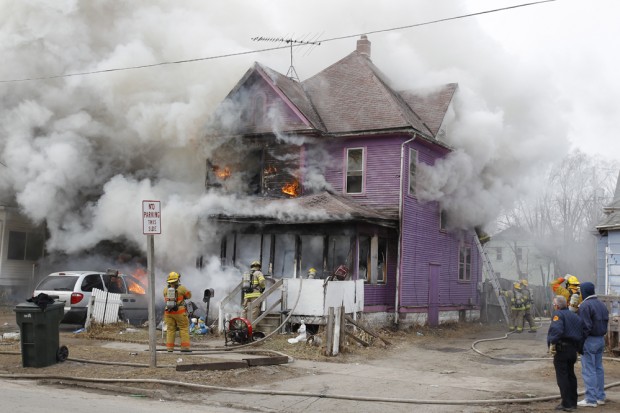 UPDATE: One person dead, one rescued from Vinton Street fire
