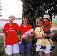 Four generations of Otts