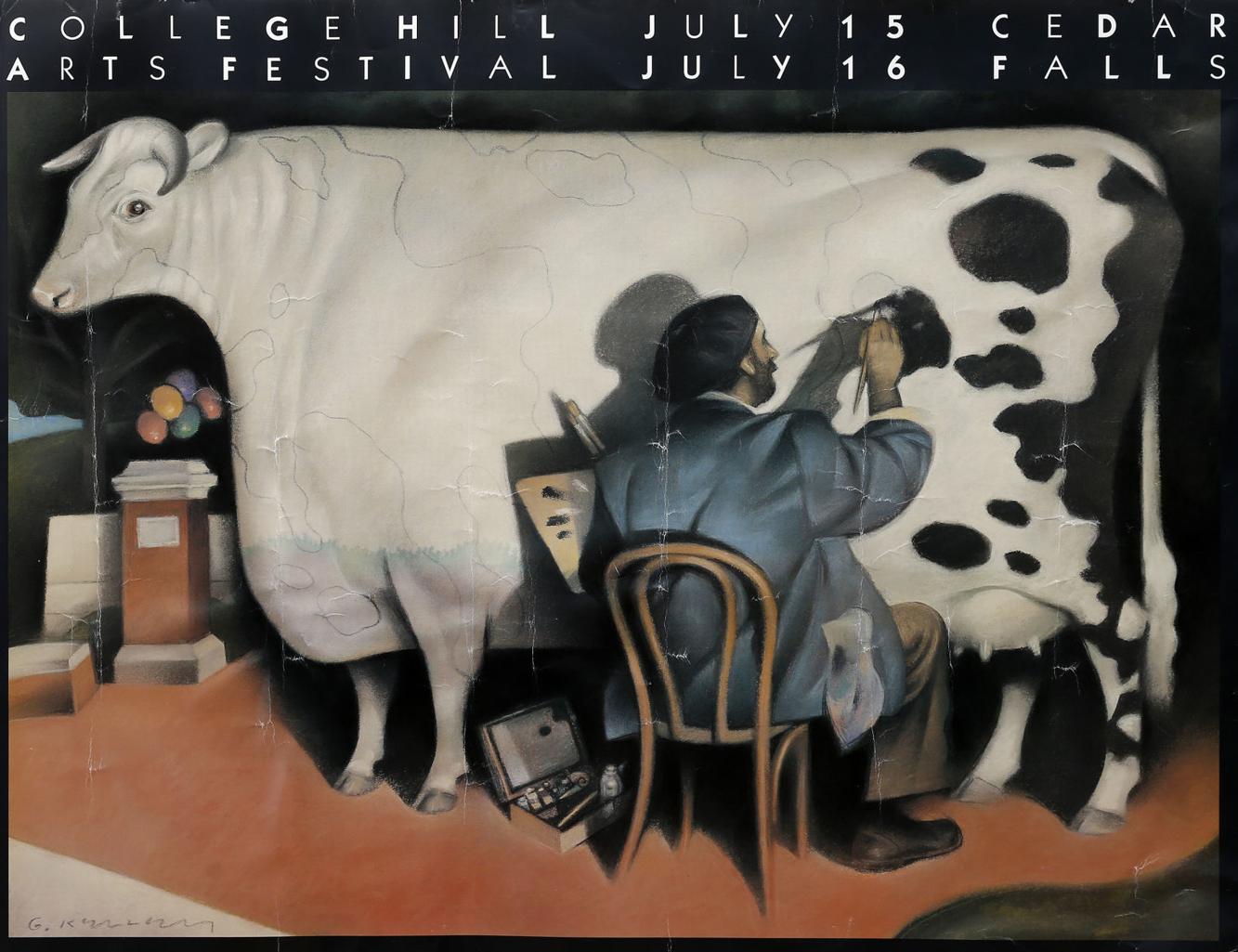 A few of Gary Kelley's College Hill Arts Festival posters