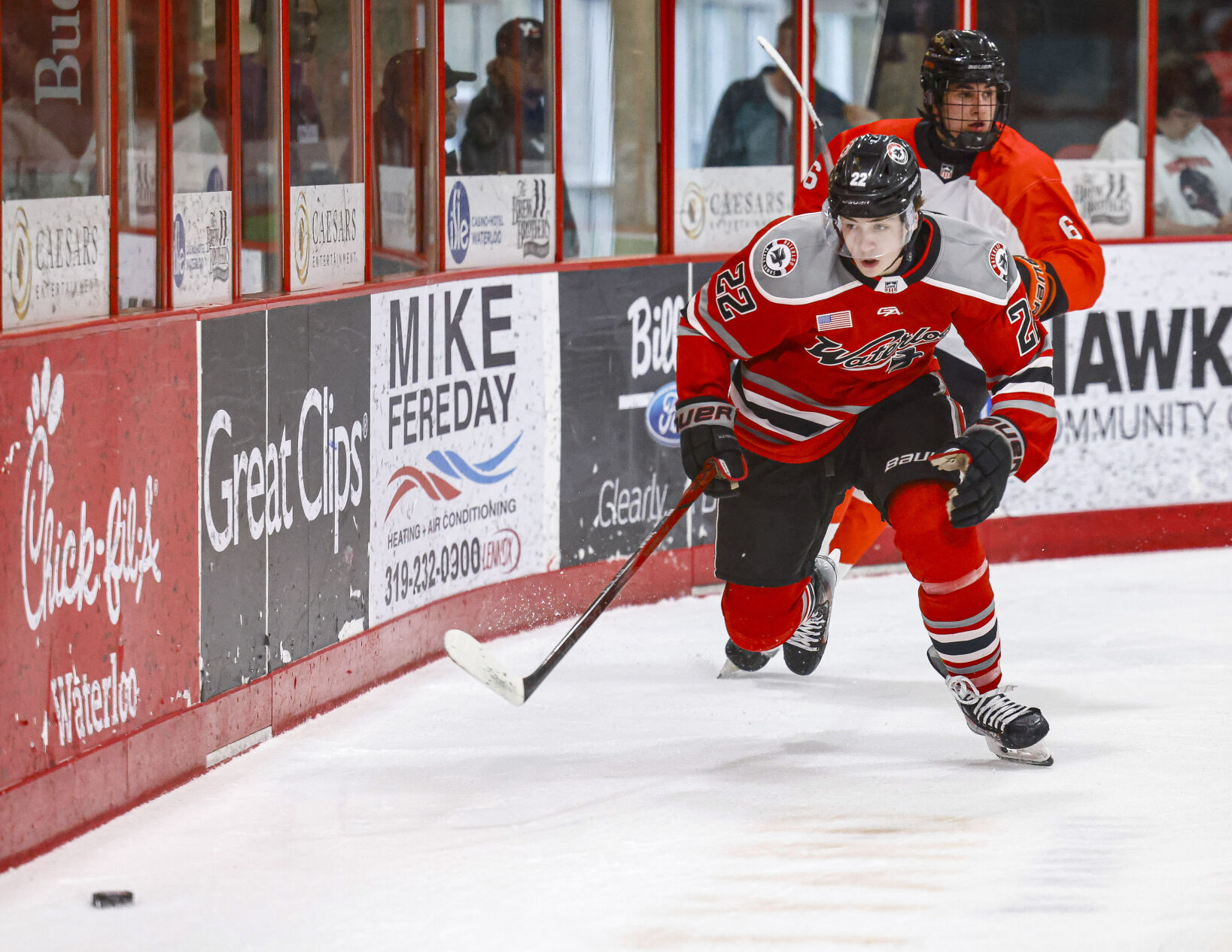 Black Hawks net Game 1 playoff victory over Tri-City