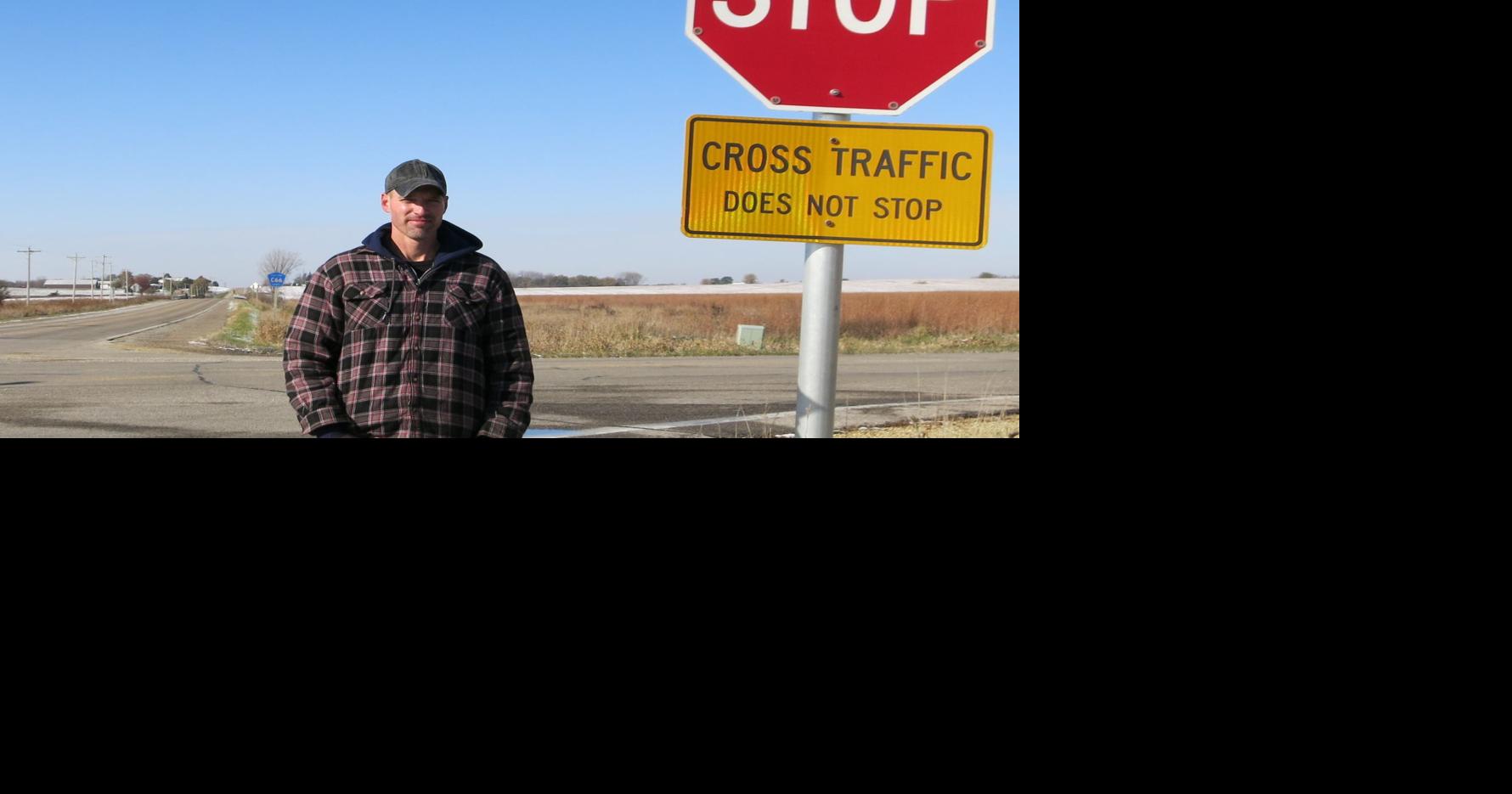 10 years later, man visits site of life-changing accident